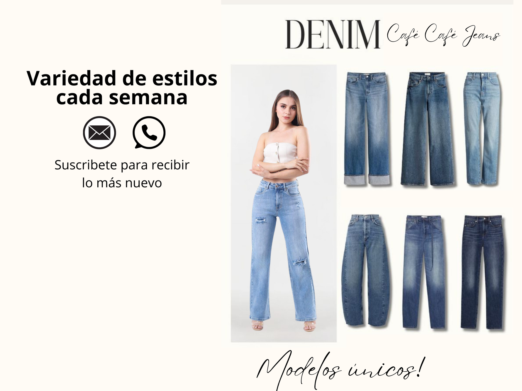 Jeans de Mayoreo – Café Café Jeans